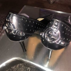 Gucci | Shoes | Gucci Gg Logo Heels | Poshmark